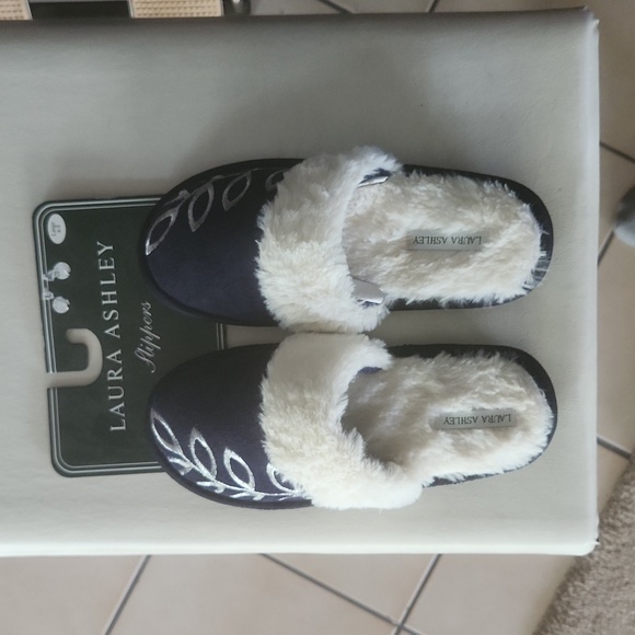 Laura Ashley | Shoes | Laura Ashley House Slippersl 89 Nwot | Poshmark